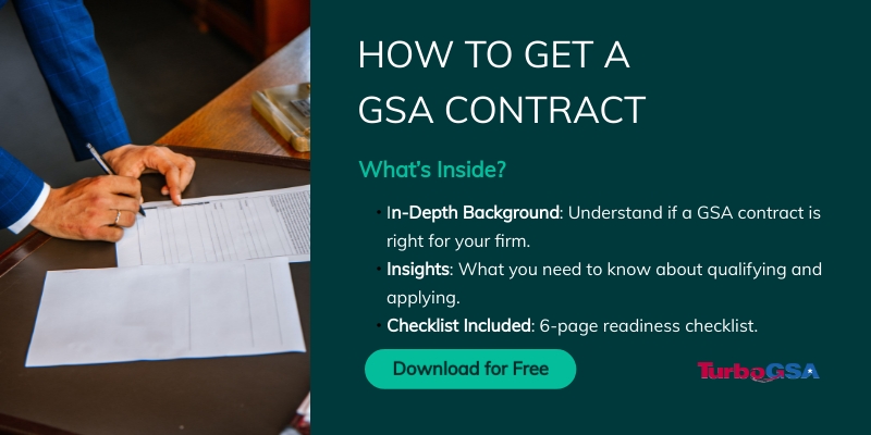 Getting a GSA Contract Checklist | GSA Schedule Checklist